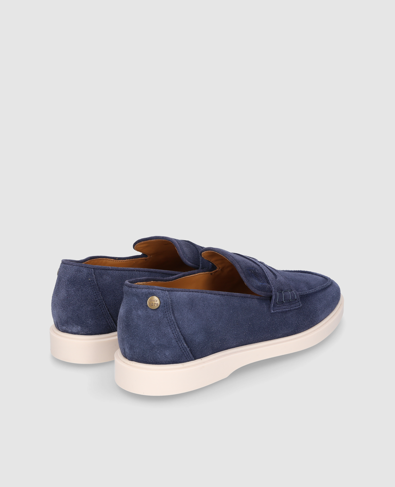 Genua Penny V - Blau | Shoepassion